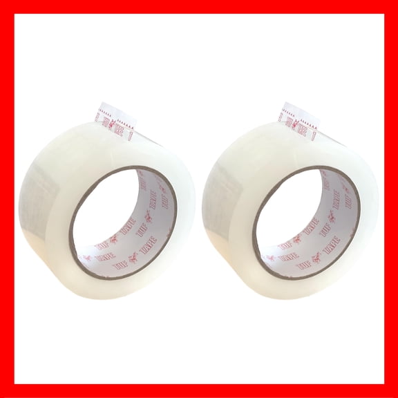 4'' Wide Clear Packing Tape, 4-inch x 110 Yards (330ft), Heavy Duty ...