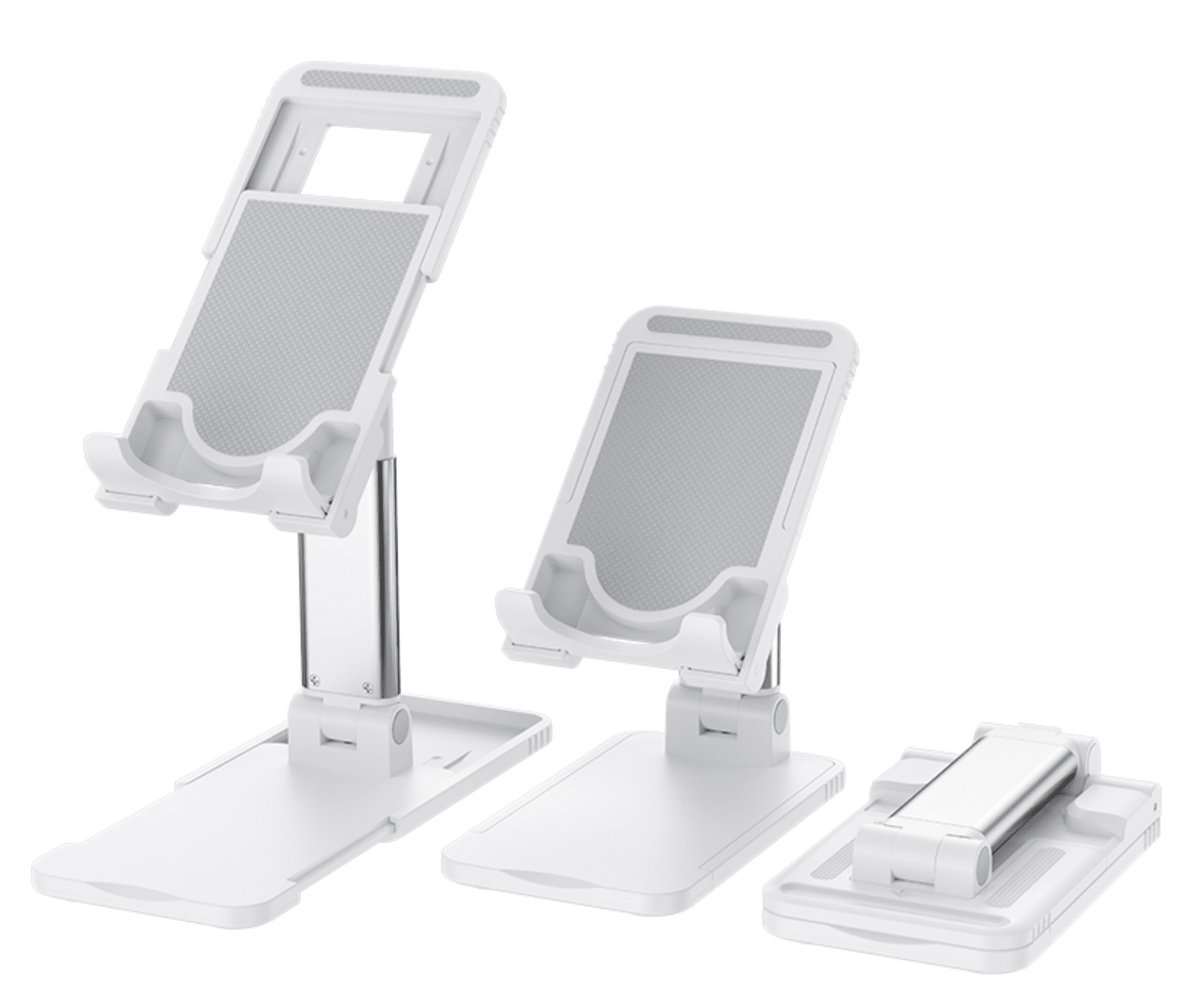 Pokanic Cell Phone Tablet Stand Mount Fully Foldable Dock Holder Cradle ...