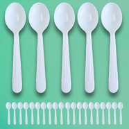 Stock Your Home 25 Pack Silverware - Individually Wrapped Disposable ...