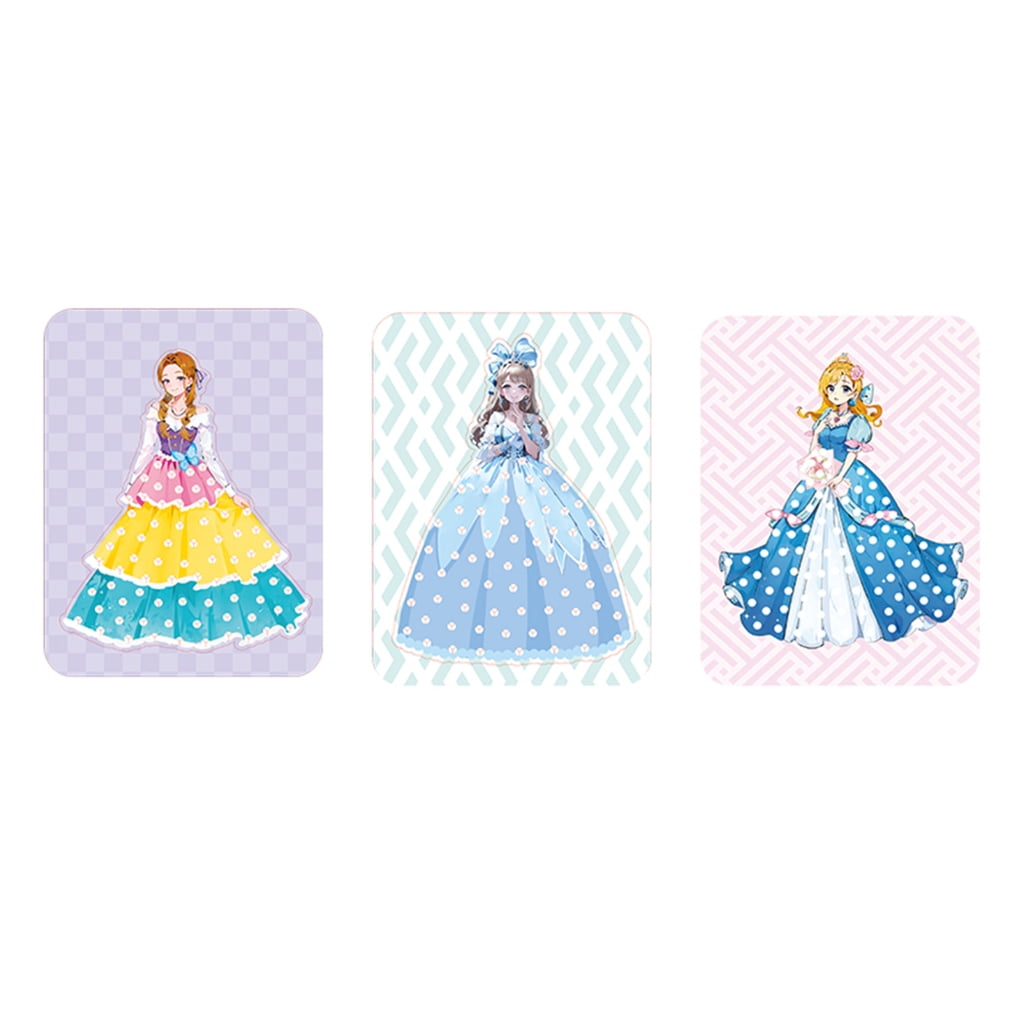 Poke Art Princess Dress-Up Craft Stickers, Poking Stick and Sticker Set ...