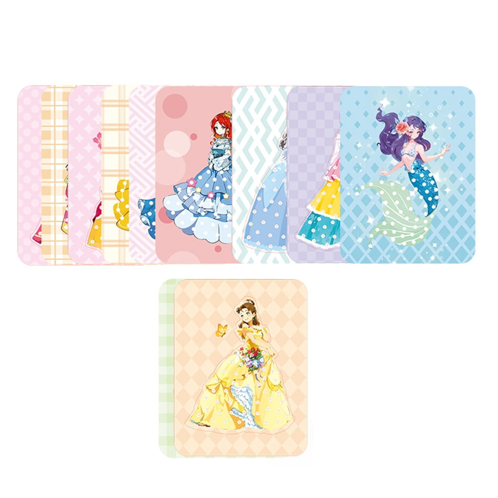 Poke Art Princess Dress-Up Craft Stickers, Poking Stick and Sticker Set ...