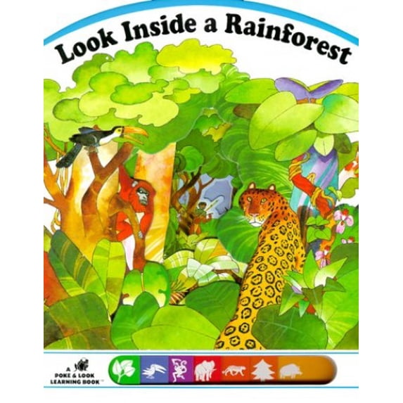 Pre-Owned Look inside a Rainforest (Poke and Look) (Hardcover ...