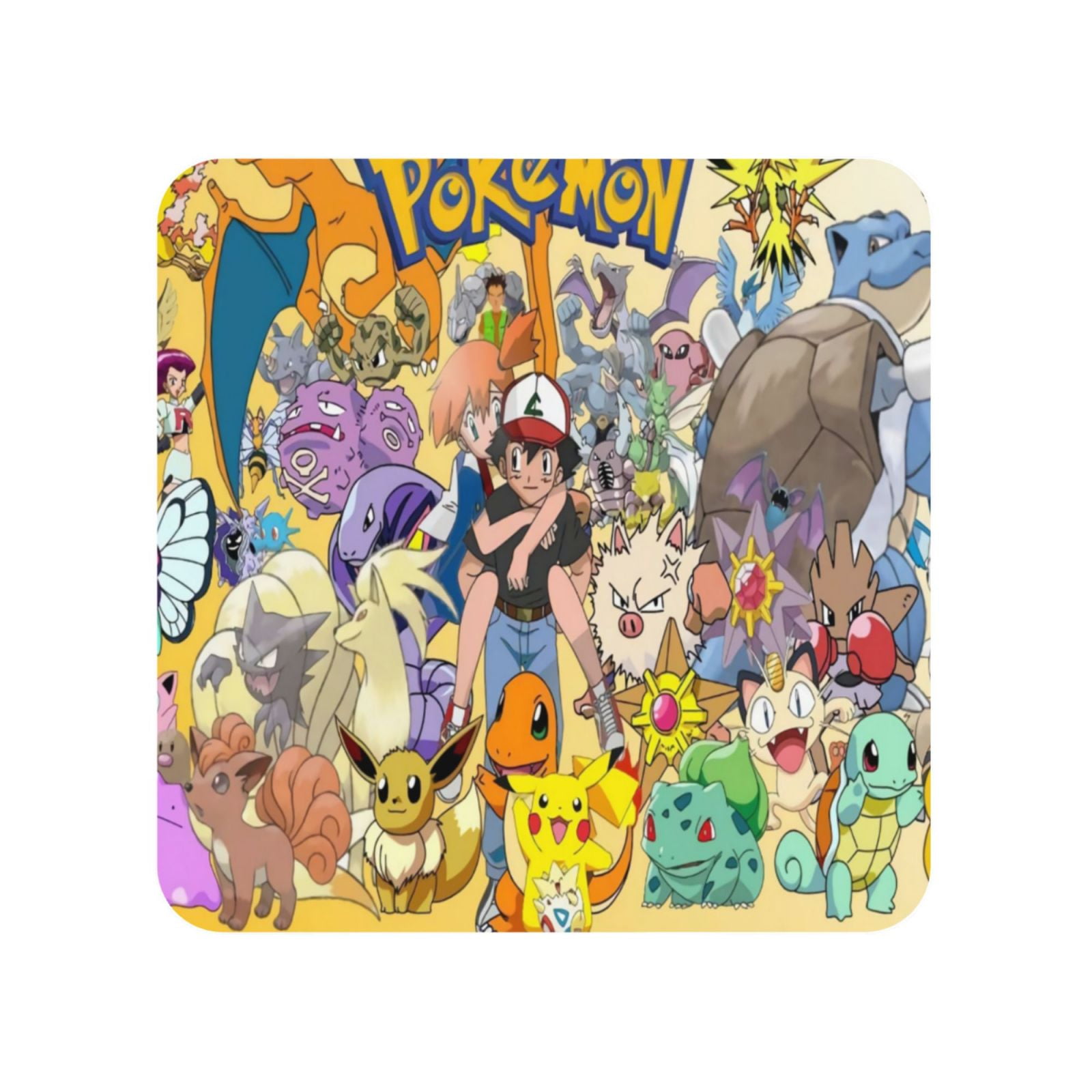 Poke-Mon Ee-V-Ee Pika-Chu Fridge Magnets, Acrylic Magnetic Refrigerator ...