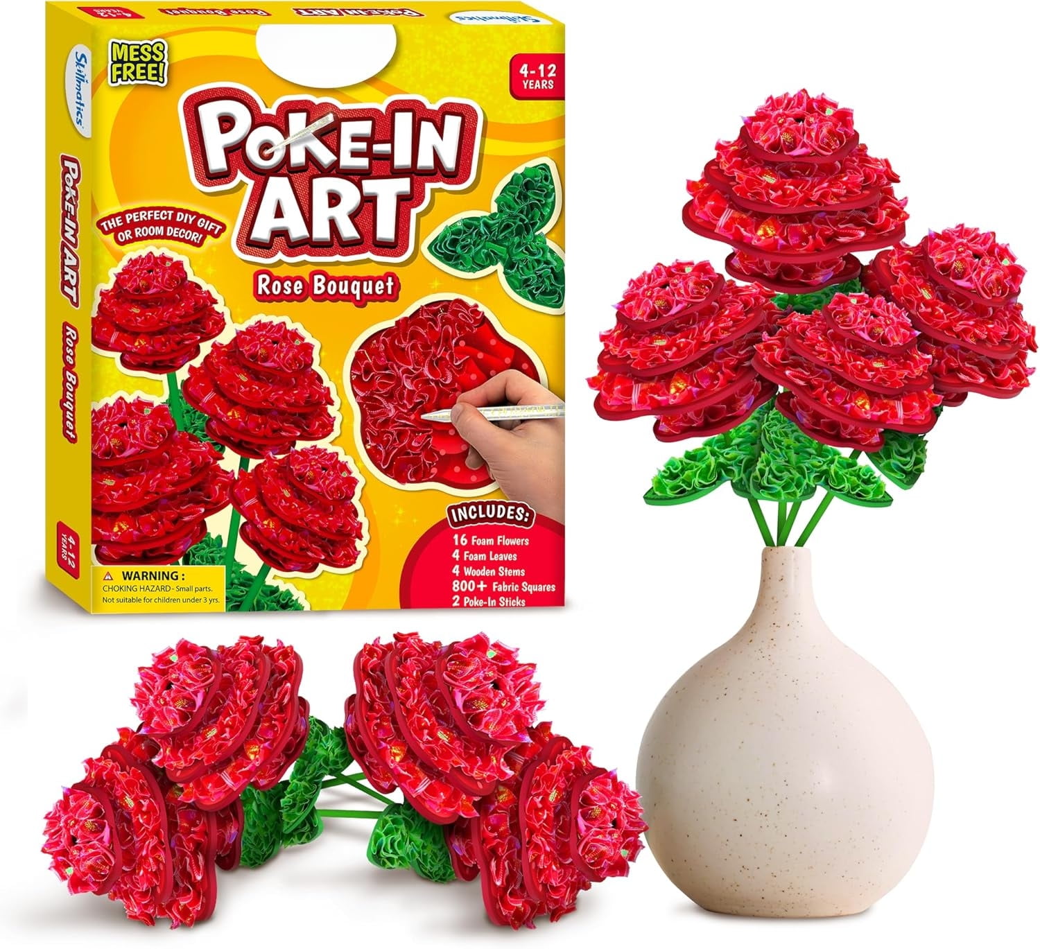 Poke-in Art - Magical Princesses, Mess-Free Fun for Kids, DIY Wood ...