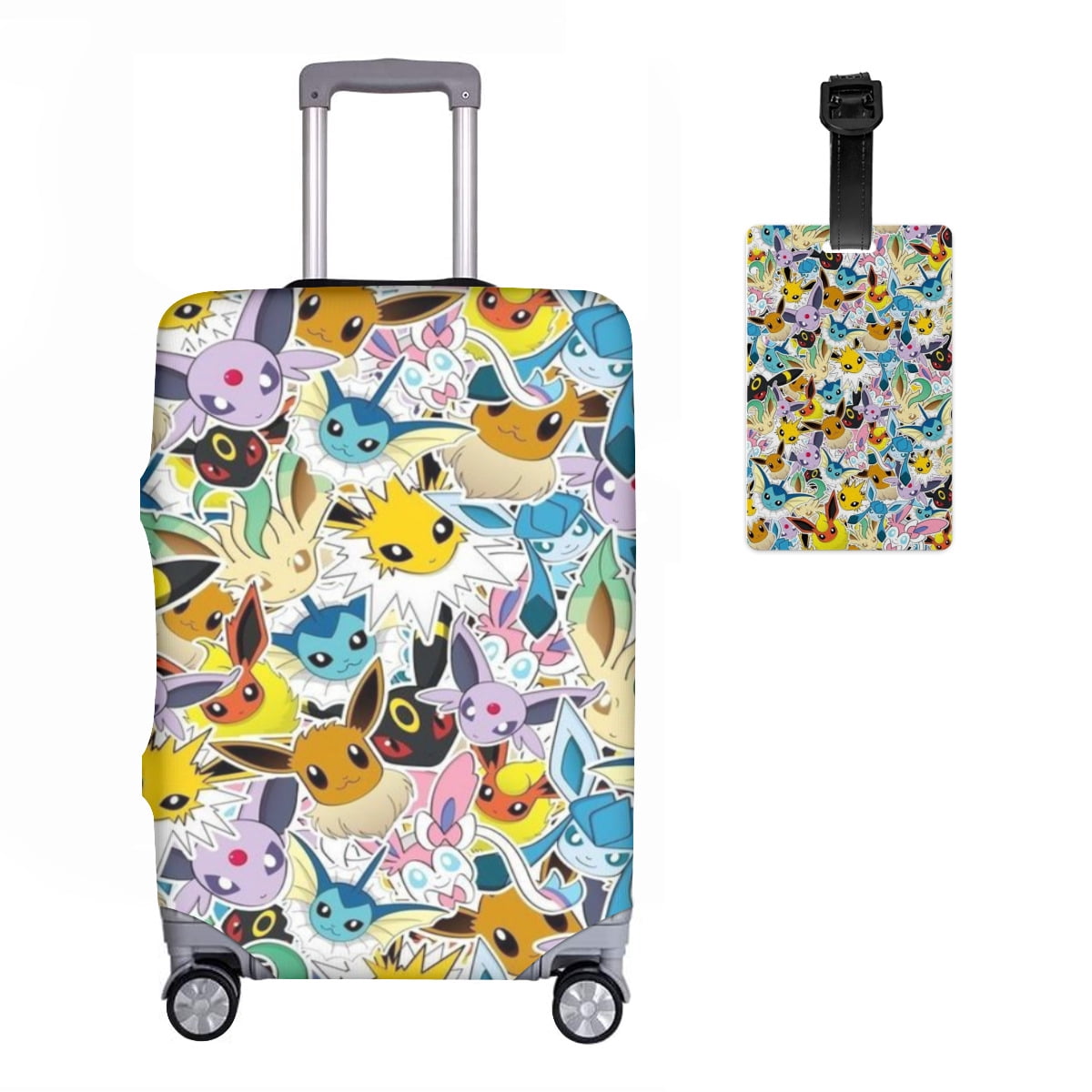 Poke×mon Anime Luggage Cover, Hard Shell Suitcase Cover with Luggage ...
