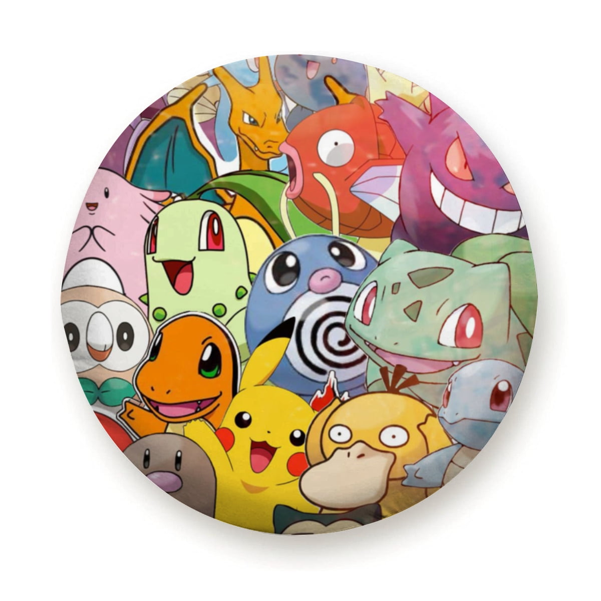 Poke×mon Anime Tire Cover Universal Tire Cover Dustproof Tire Protector ...