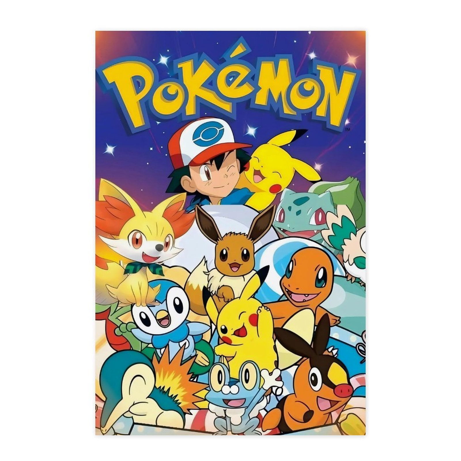Poke-mon Anime stickers posters wall decoration 30*45（cm） - Walmart.com