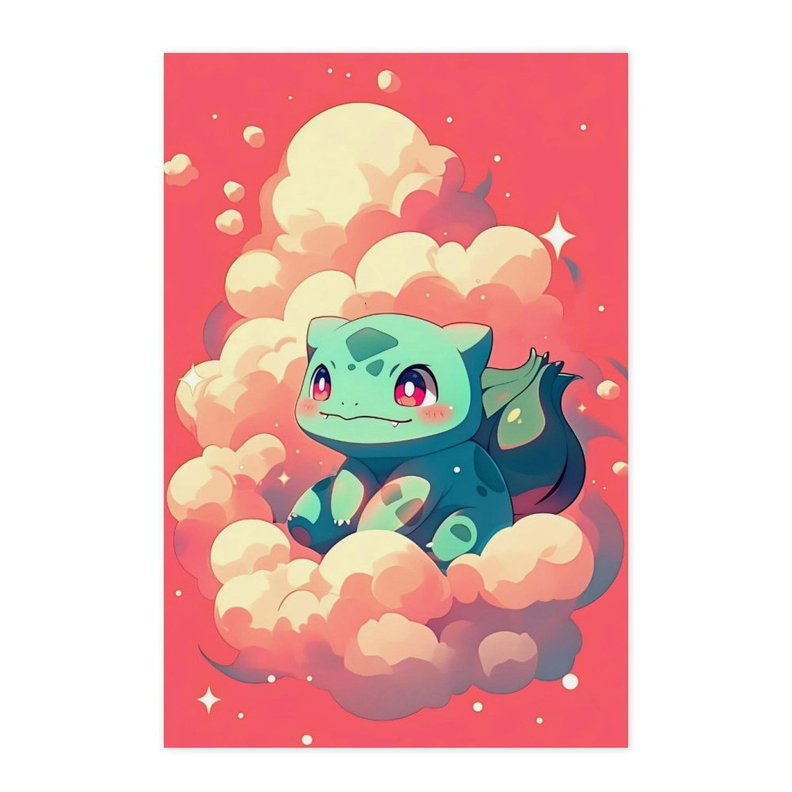 Poke-mon Anime stickers posters wall decoration 40*60（cm） - Walmart.com