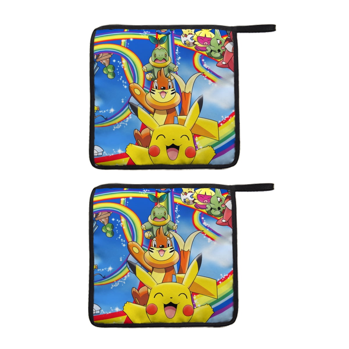 Poke mon Hot Pads 2pcs Insulation Pads, Heat Resistant Insulation with ...