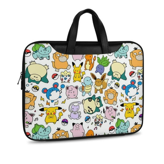 Poke-mon PU Cartoon Laptop Bag/Handbag 37x28cm - Walmart.com