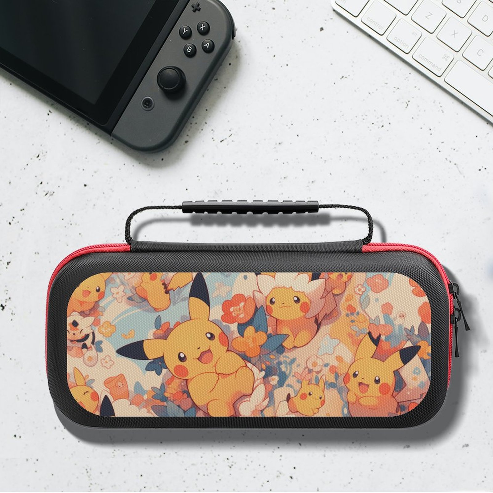 Poke-mon Switch game console storage bag for comprehensive protection ...