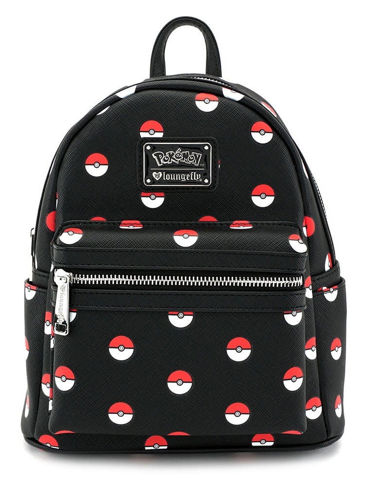 Pokeball Mini Faux Leather Backpack - Walmart.com