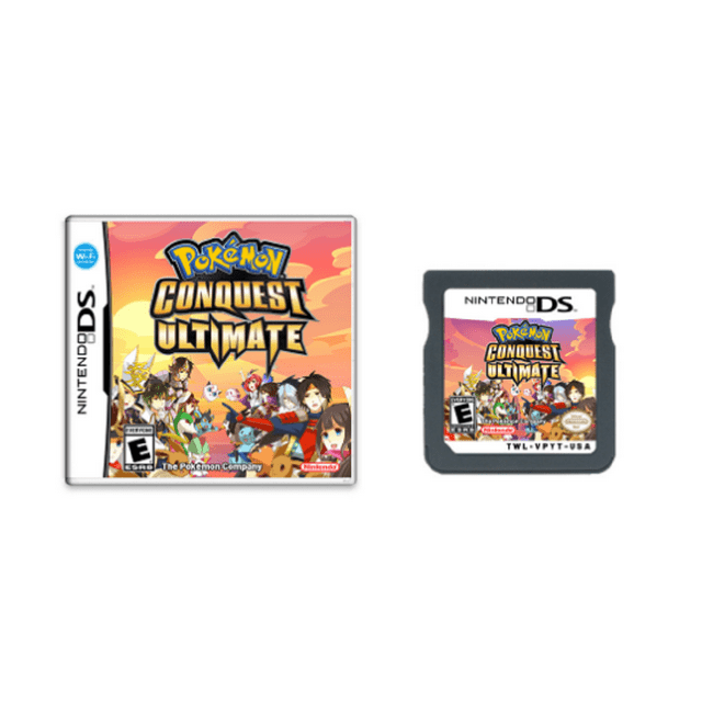 Pokeemon Conquest: Ultimate Games Cartridges for NDS NDSL 3DS DSI 2DS ...