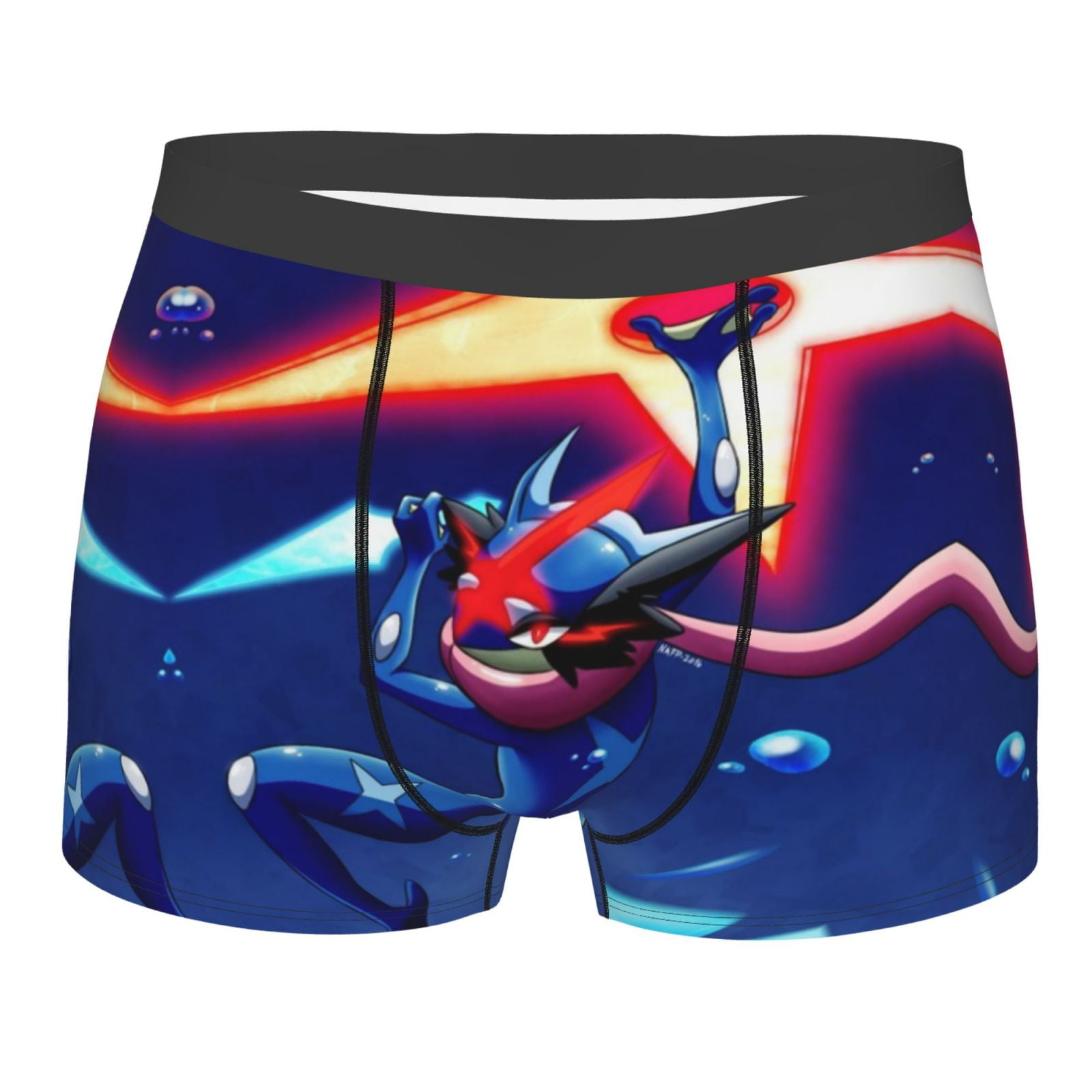 Pokemon 08 Men'S Comfort Breathable Boxer Briefs, Mens Underwear Soft ...