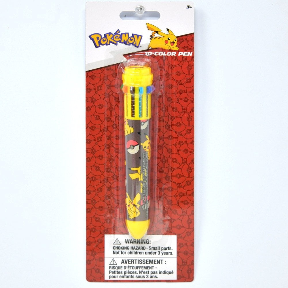 Pokemon 10 Color Pen on Card - Walmart.com