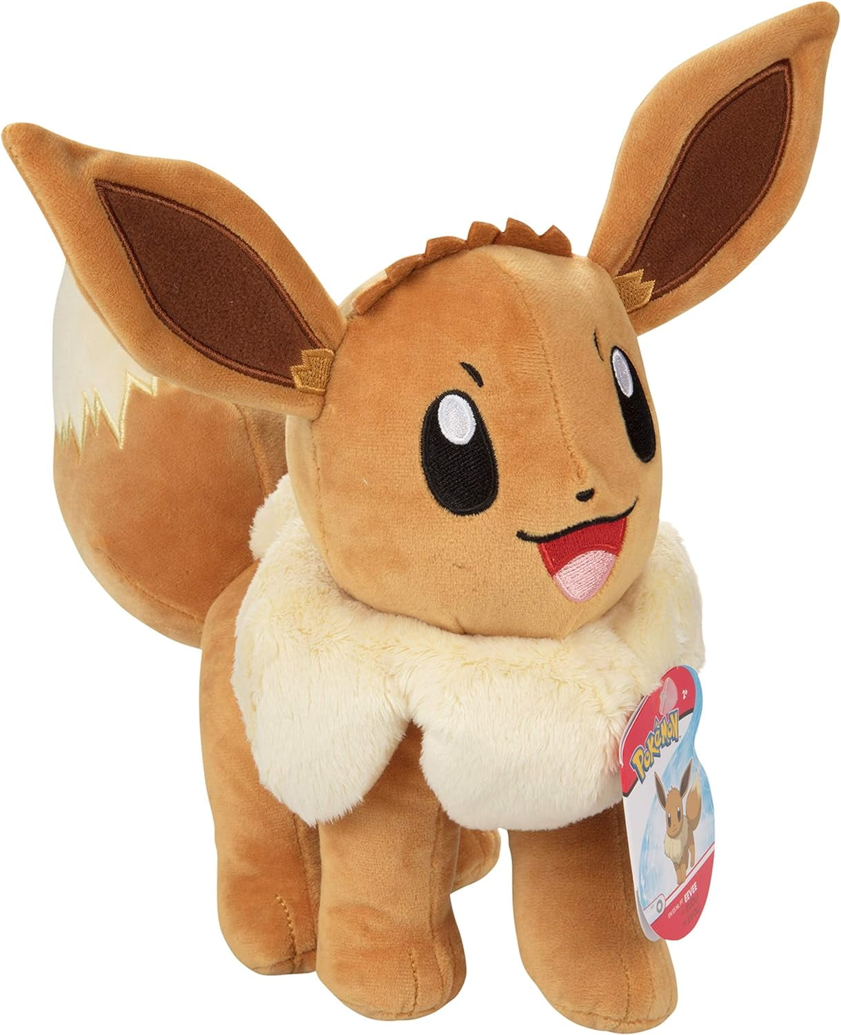 "Pokemon Officially Licensed Eevee 12"" Plushie Stuffed Animal Toy for ...