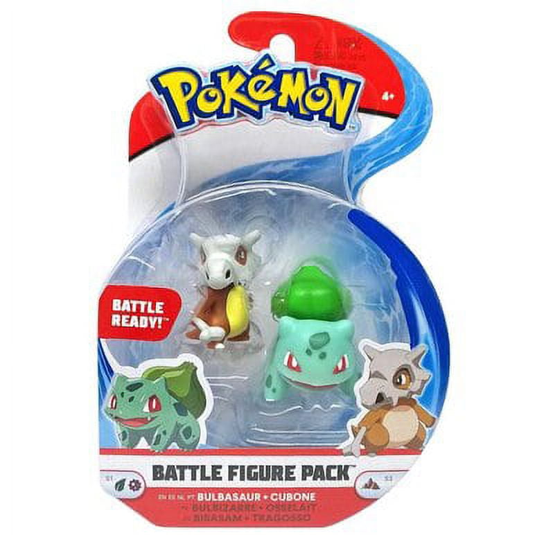 Pokemon 2" & 3" Bulbasaur & Cubone Action Figure Set - Walmart.com