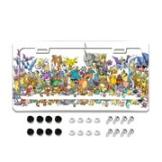 Pokemon License Plate