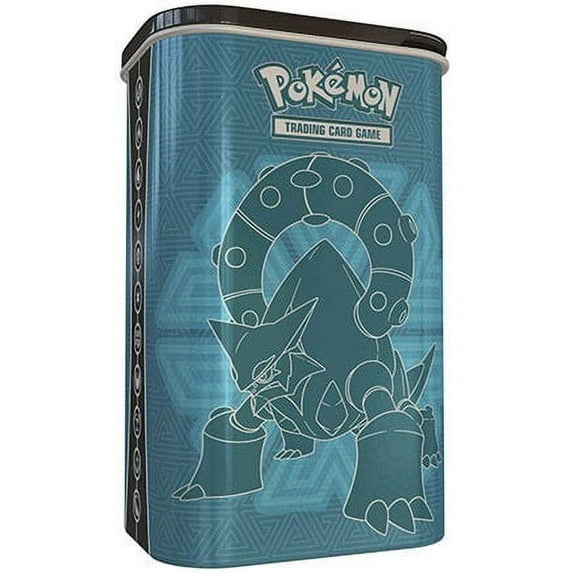 Pokemon 2016 Deck Shield Volcanion Tin [2 Booster Packs & 45 Energy ...