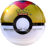 Pokemon 2021 Level Ball Pokeball Tin Set (3 Booster Packs & Coin ...