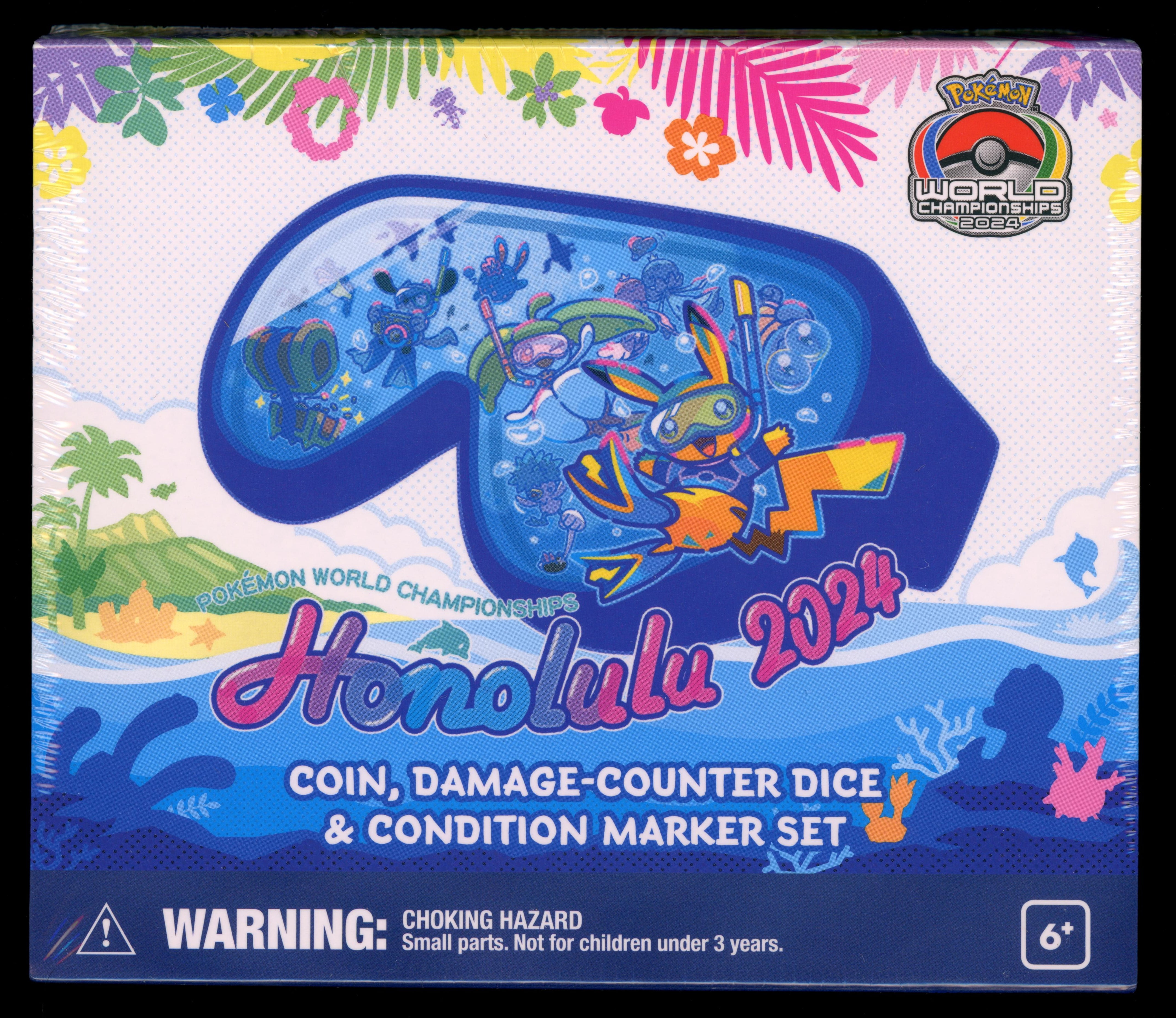 Pokemon 2024 World Championships Honolulu Hawaii Coin, Damage-Counter ...