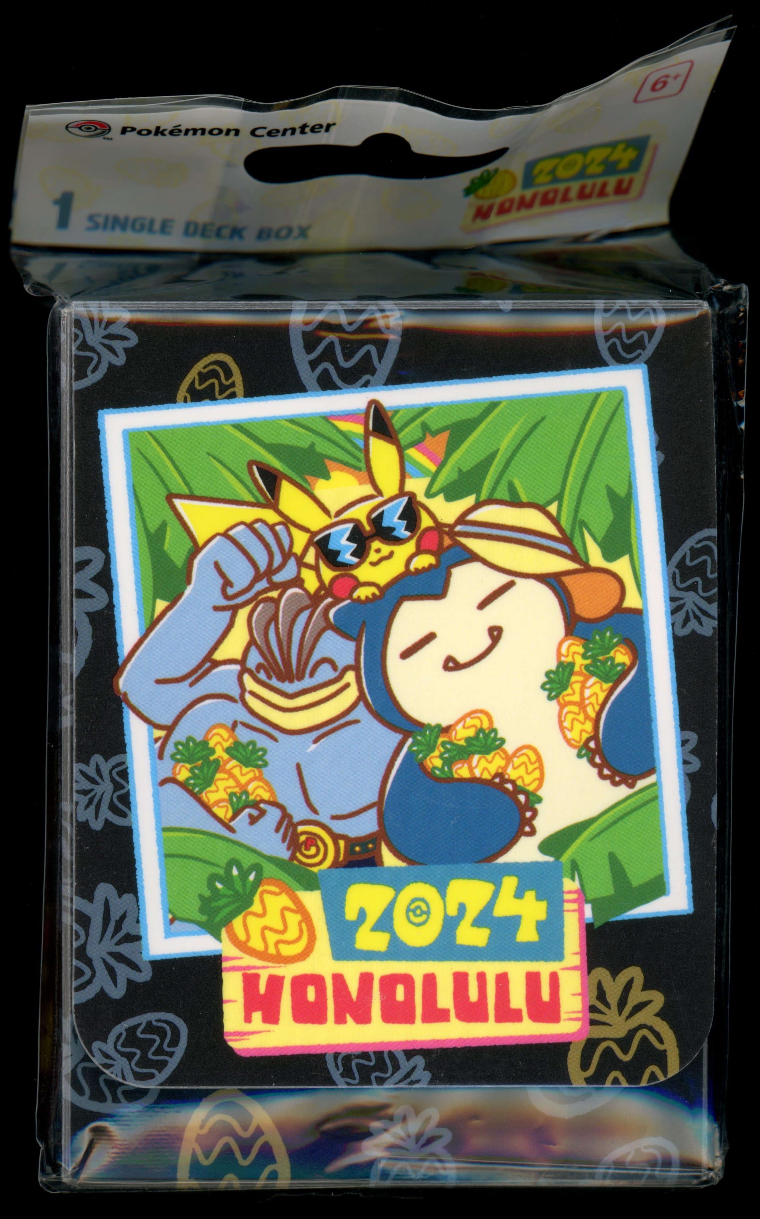 Pokemon 2024 World Championships Honolulu Hawaii Deck Box Snorlax ...