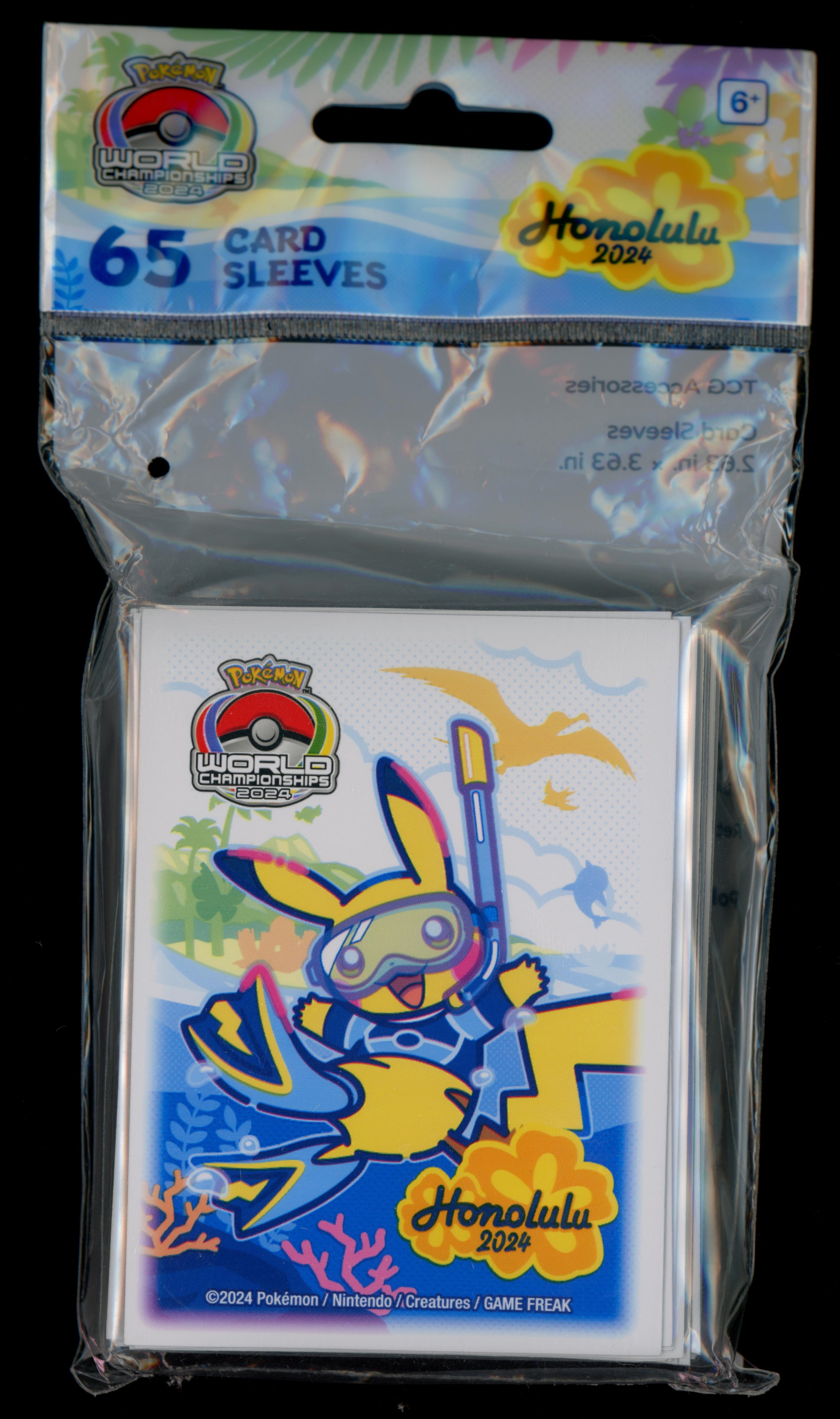 Pokemon 2024 World Championships Honolulu Hawaii Scuba Pikachu Card ...