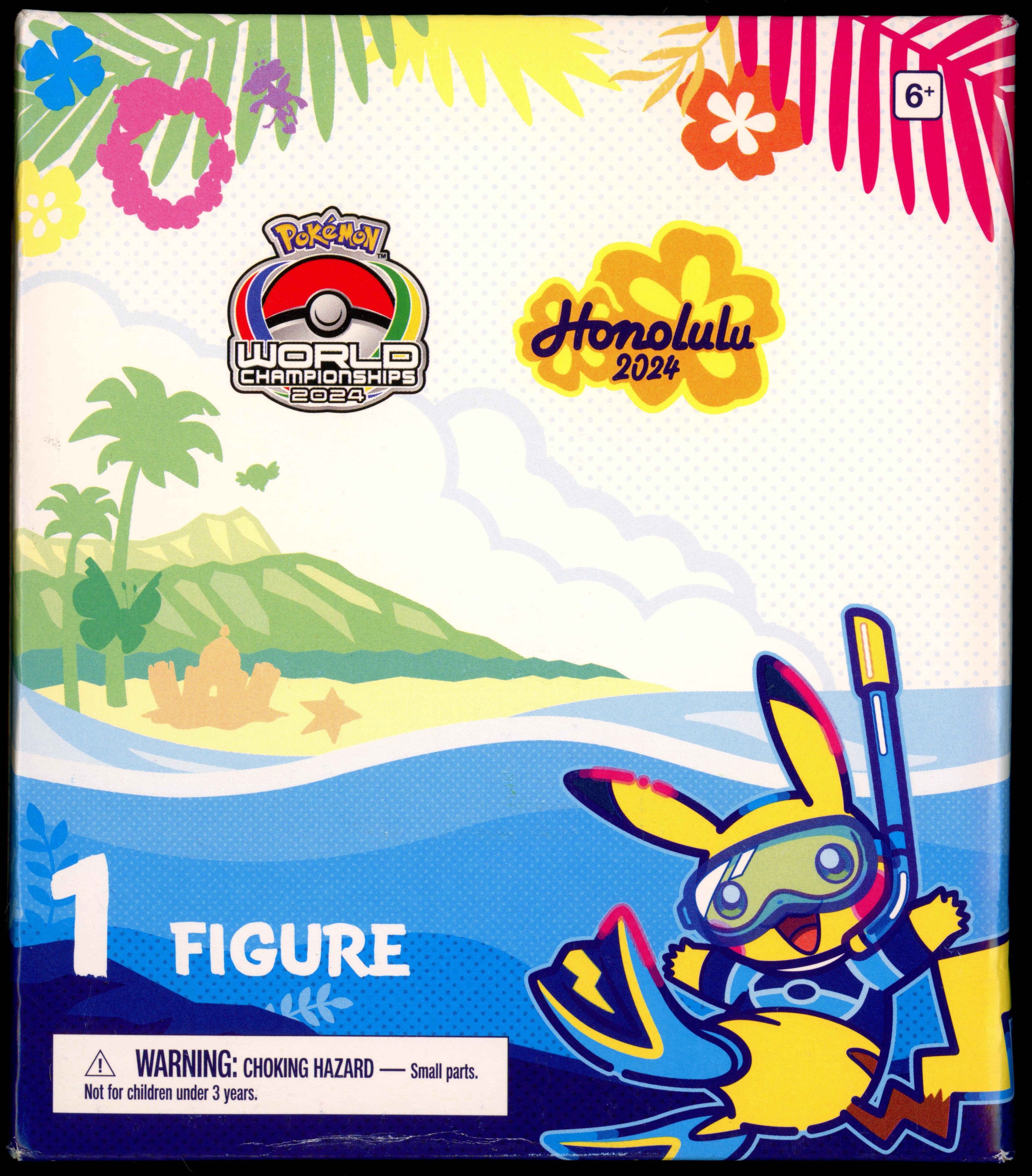 Pokemon 2024 World Championships Snorkel Scuba Pikachu Figure Honolulu ...