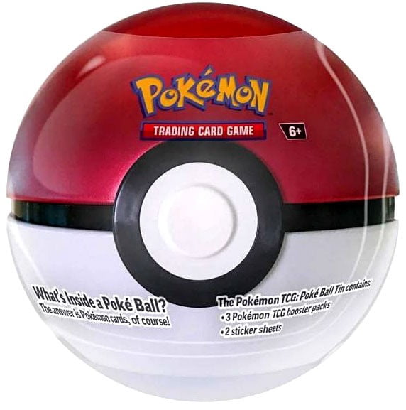 Pokemon 2025 Poke Ball Pokeball Tin Set - Walmart.com