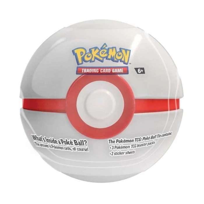 Pokemon 2025 Premier Ball Pokeball Tin Set - Walmart.com