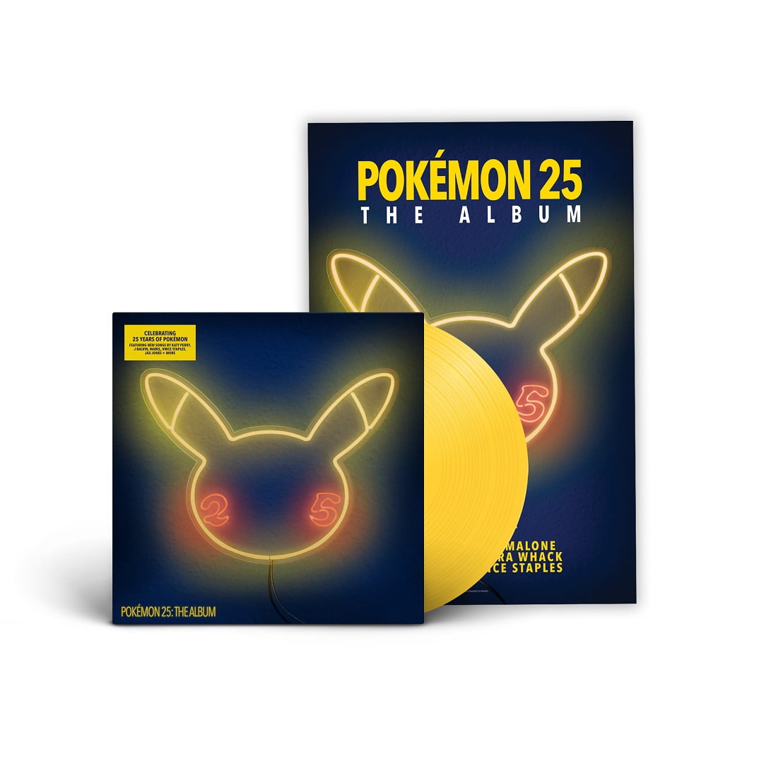 Pokemon 25: The Album - Various Artists - Pop Vinyl LP (Capitol ...