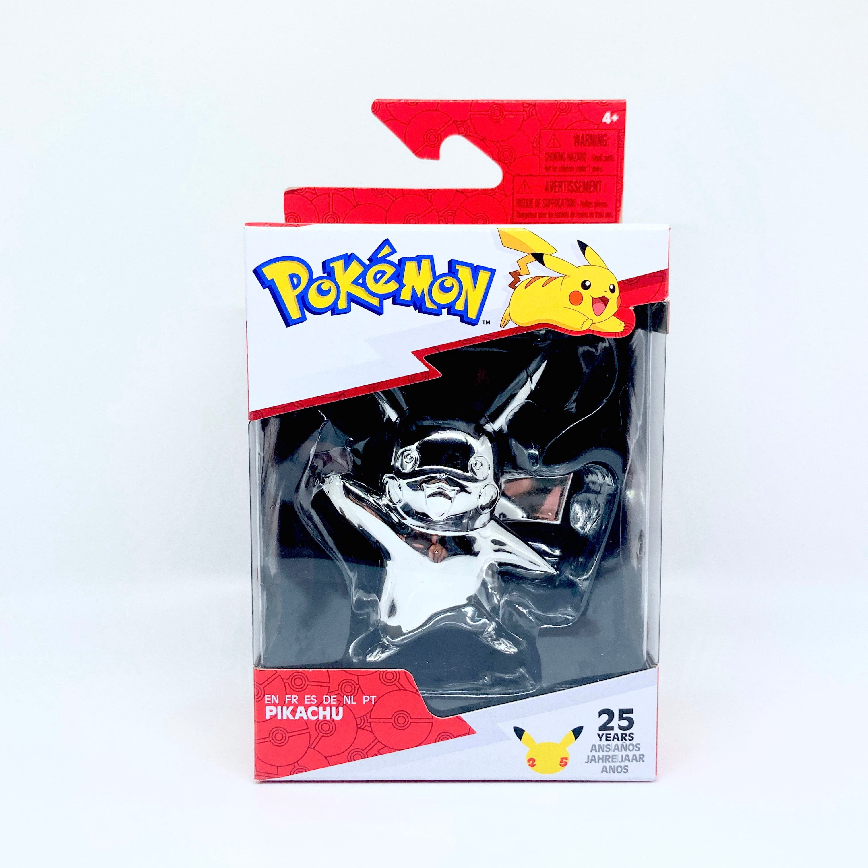 Pokemon 25 Years Anniversary Pikachu 3" Figure - Walmart.com