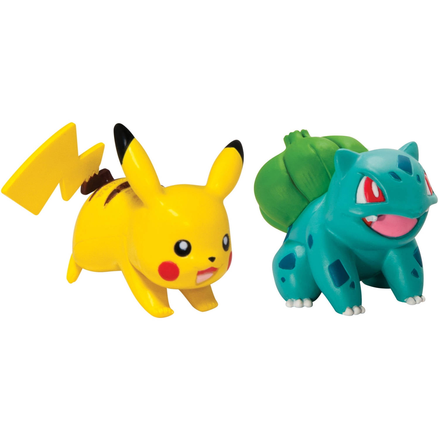 Pokemon 2pk Small Figures Pikachu and Bulbasaur - Walmart.com