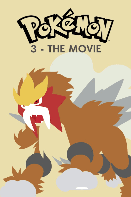 Pokemon 3: The Movie 2000 Poster 24x36 - Ash Pikachu Entei Animated ...