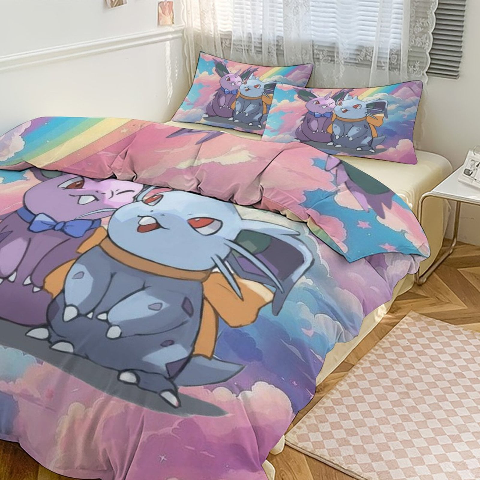 Pokemon 38b0205aca4b00efc0189ecb3467aa6c 3 Pieces Bed Set Cute Bedding ...