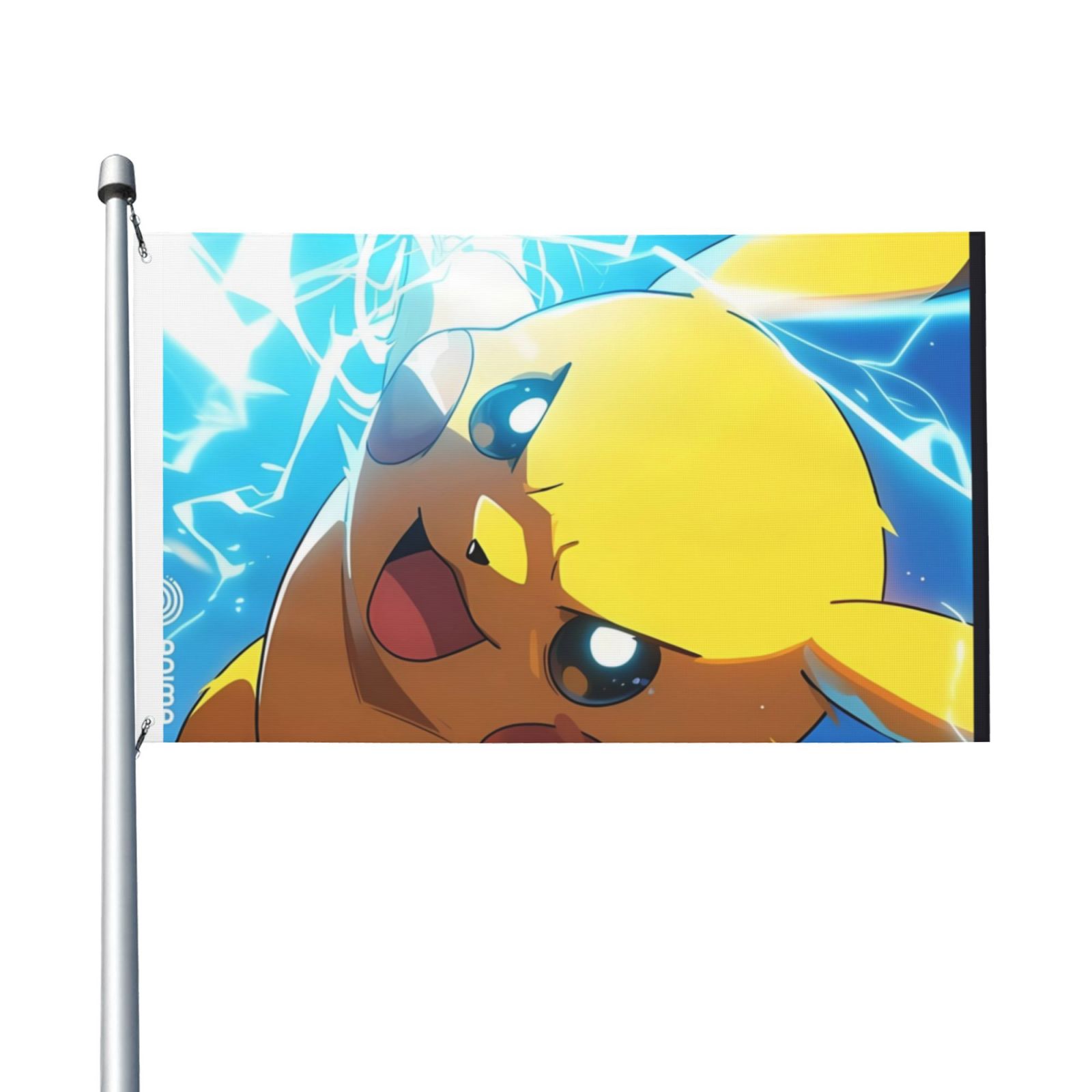 Pokemon 3x5ft Face Flag Fade Proof Holiday Fall Flag Outdoor Banner ...