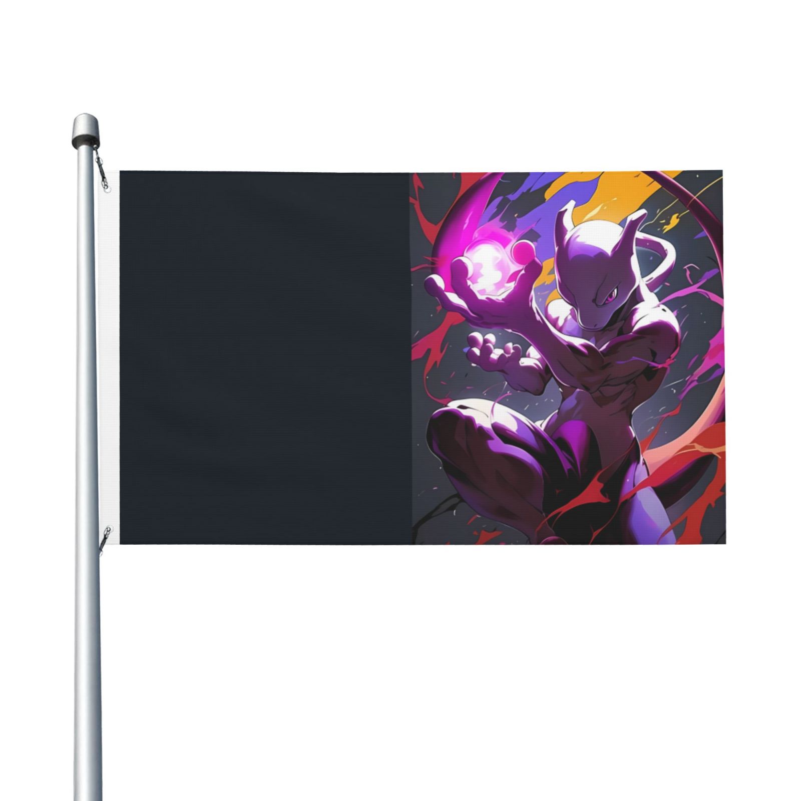 Pokemon 3x5ft Face Flag Fade Proof Holiday Fall Flag Outdoor Banner ...