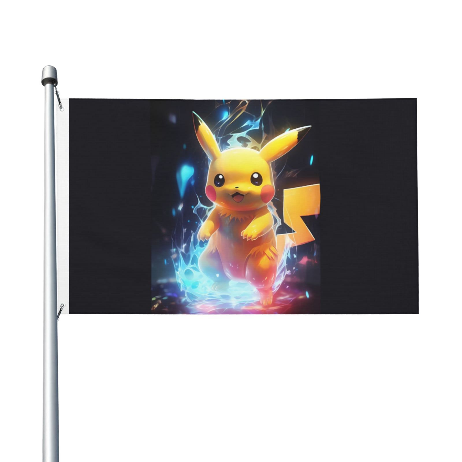 Pokemon 3x5ft Face Flag Fade Proof Holiday Fall Flag Outdoor Banner ...