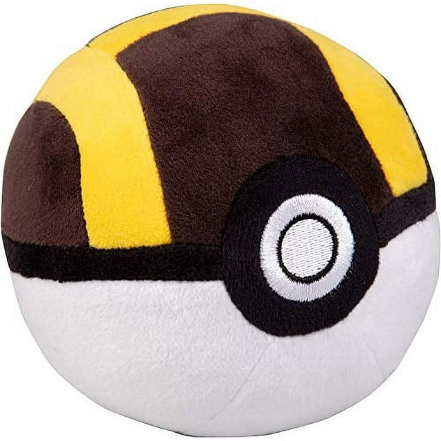 Pokemon 4" Ultra Ball Pokéball Plush - Soft Stuffed Poke Ball Toy with ...