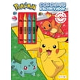 Pokemon 48-Page Coloring and Activity Book with Crayons, by Bendon ...
