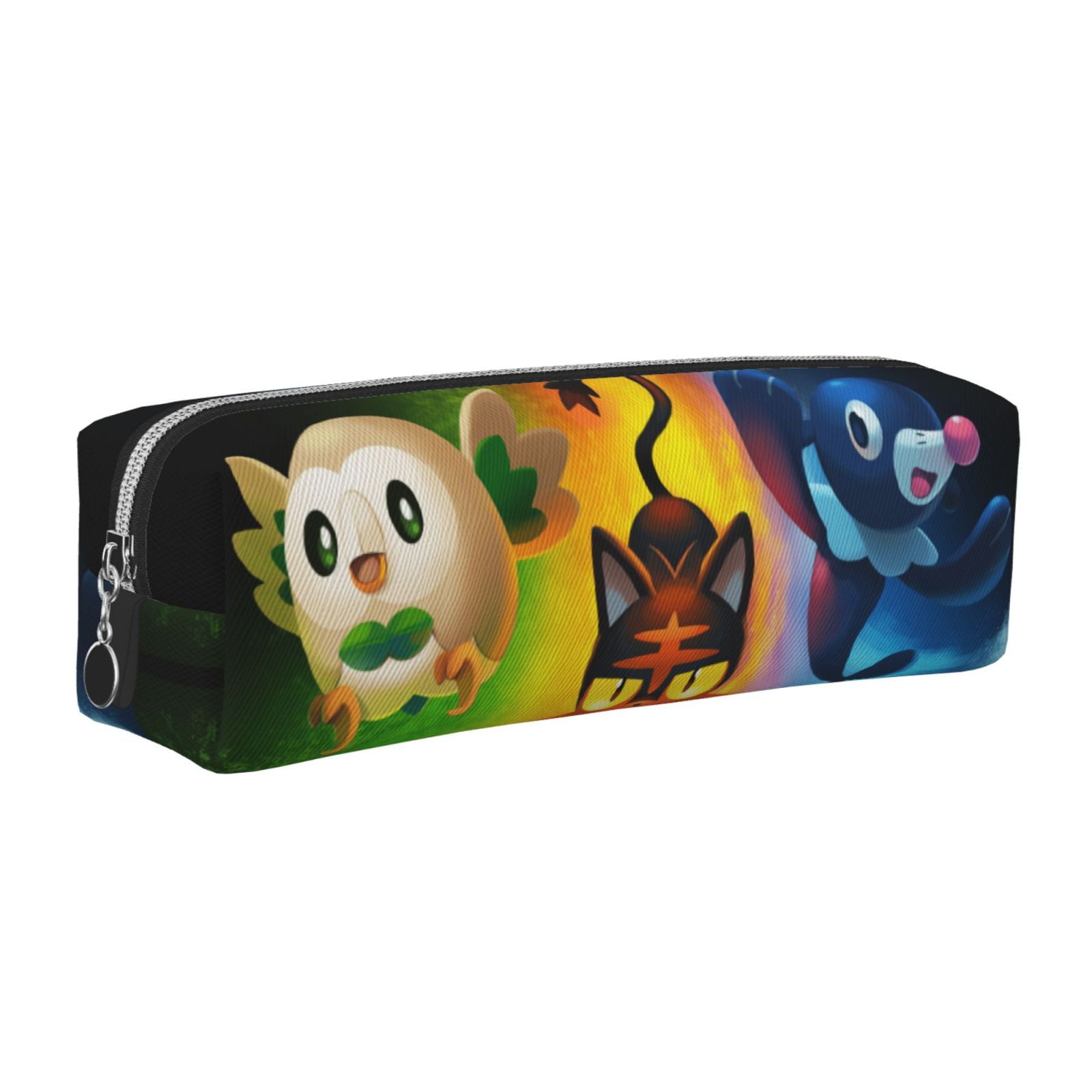 Pokemon 7 Unisex Leather Pencil Case, Multi Function Leather Minimalist ...