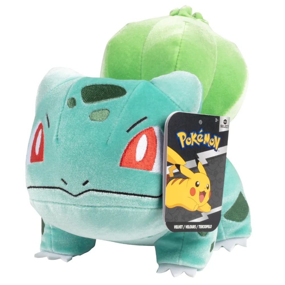 Pokemon 8" Bulbasaur Velvet Plush - Limited Edition Velvet Fabric and ...