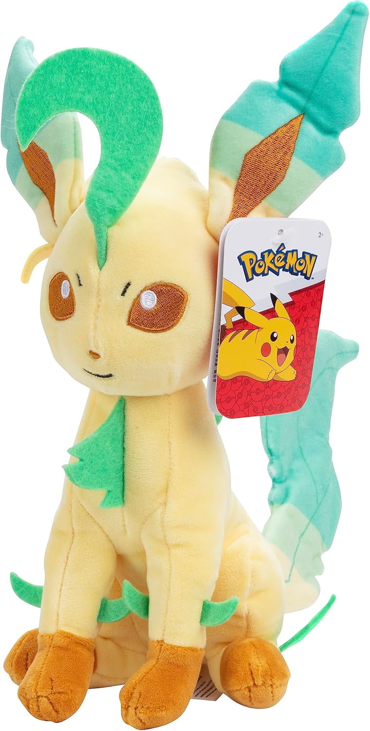 "Pokemon Officially Licensed Leafeon 8"" Plush Stuffed Animal Toy ...