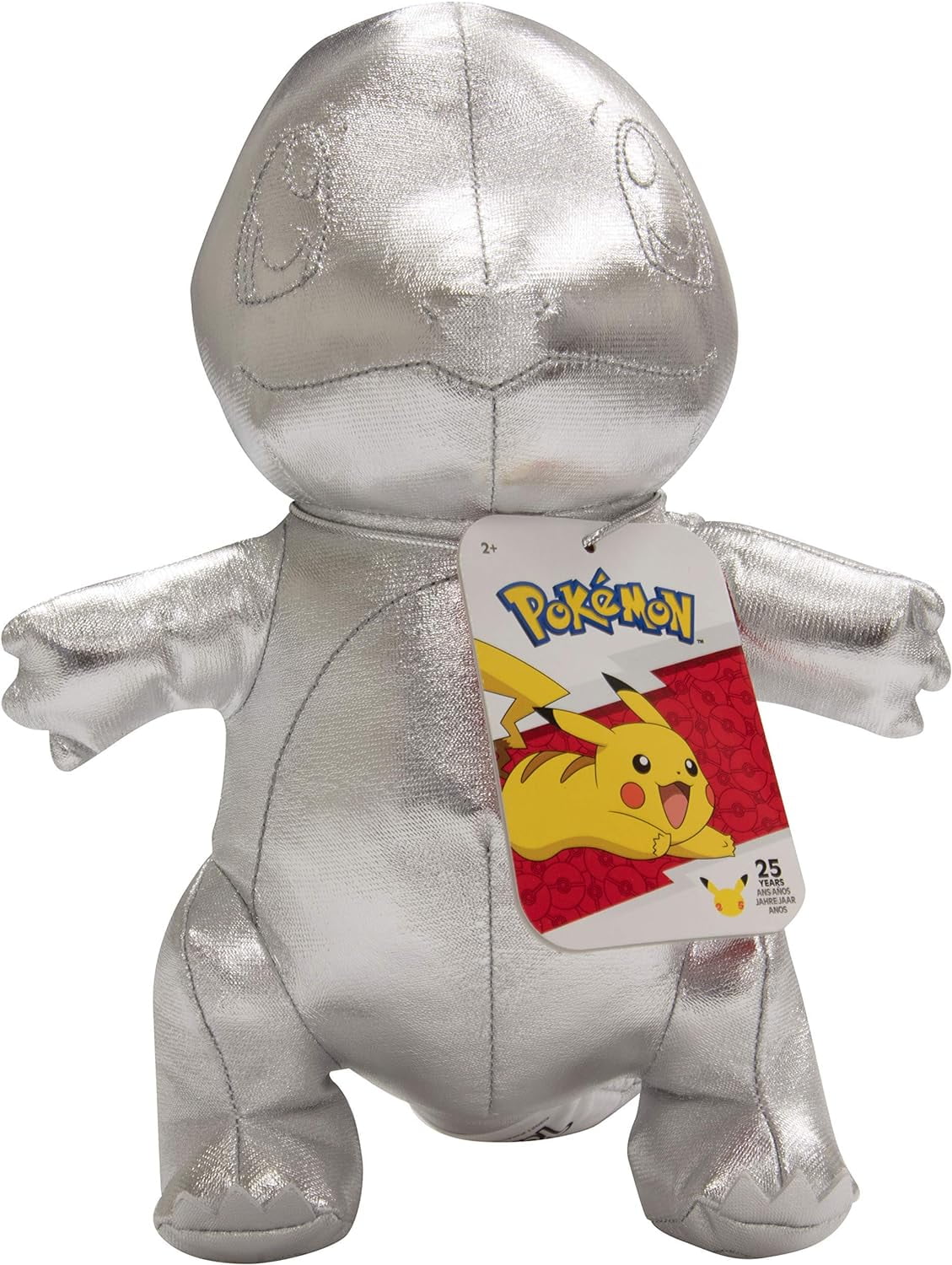 Pokemon 8" Silver Charmander 25th Anniversary Plush - Limited Edition ...