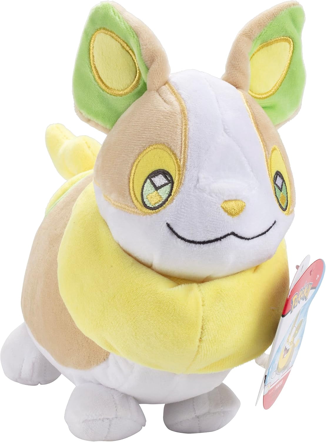 "Officially Licensed Pokemon Yamper 8"" Plushie - Corgi Stuffed Animal ...