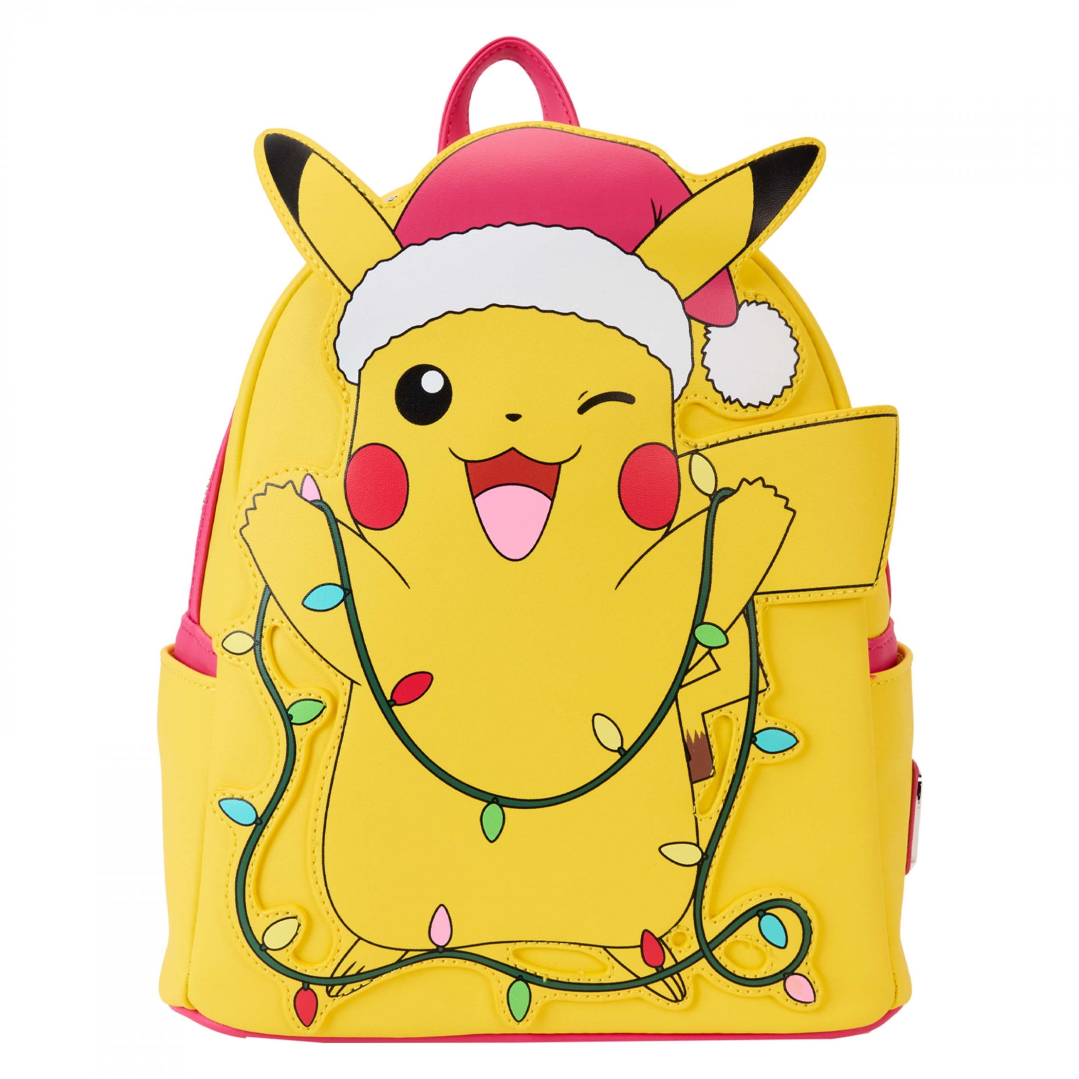 Pokemon 879790 Pokemon Pikachu Santa Hat Light Up Mini Backpack by ...