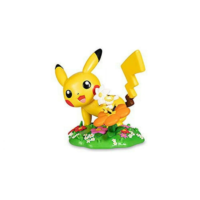 Pokemon A Day with Pikachu Figure - Blooming Curiosity - Walmart.com