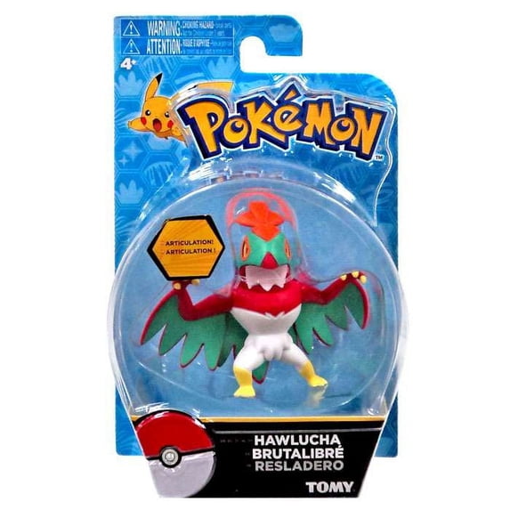 Pokemon Action Pose Hawlucha Mini Figure - Walmart.com