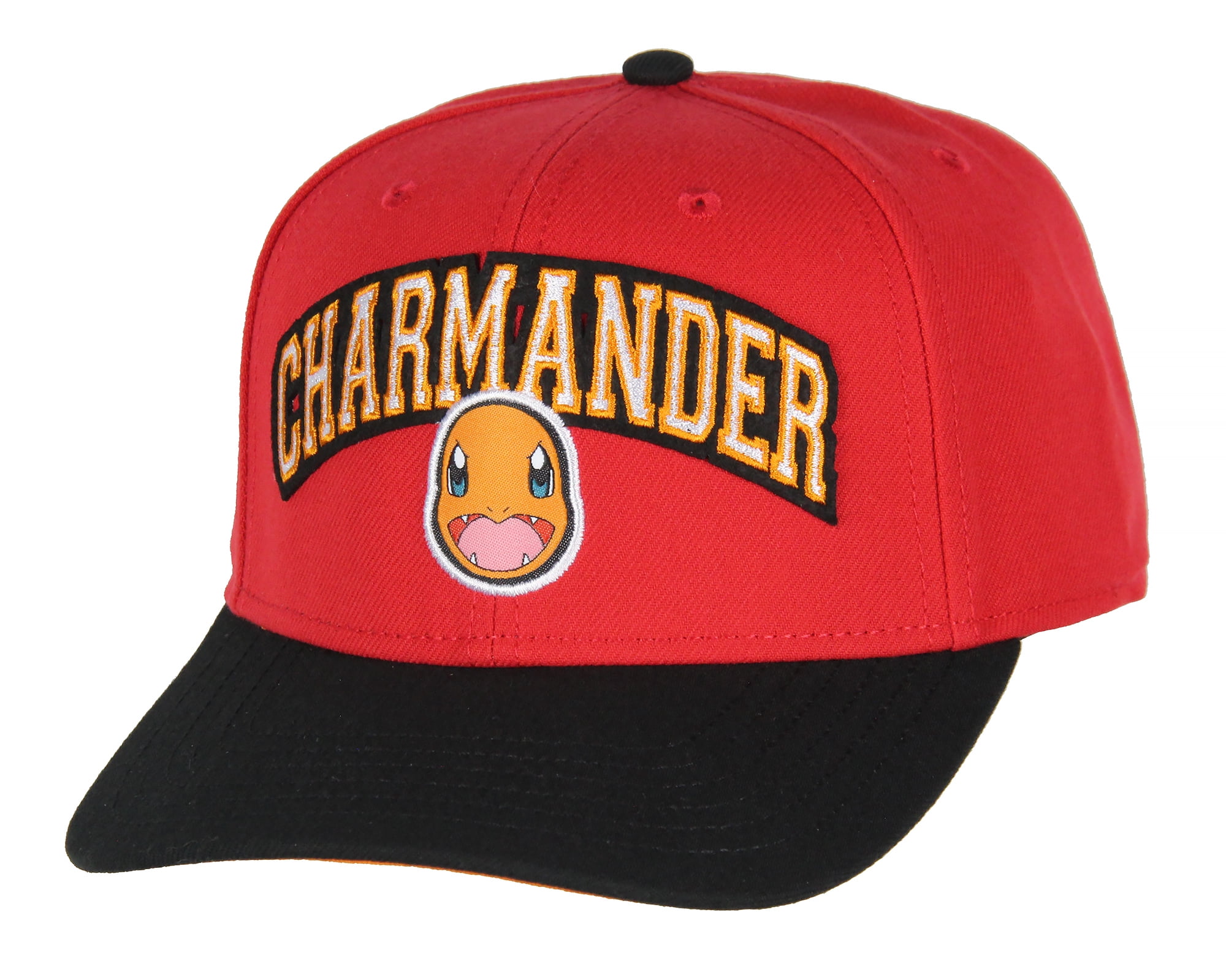 Pokemon Adult Embroidered Precurve Snapback Hat For Men and Women ...