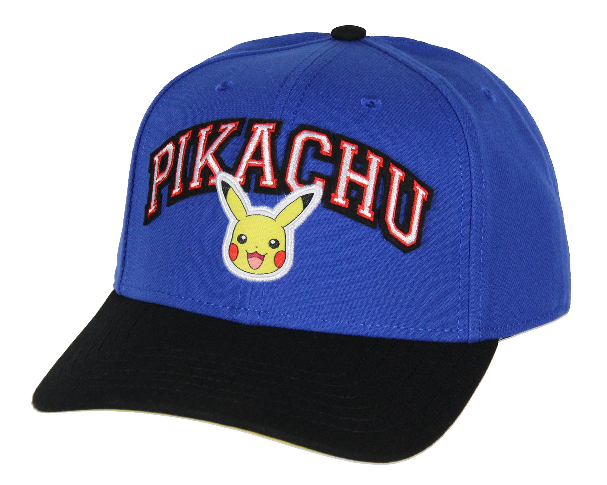Pokemon Adult Embroidered Precurve Snapback Hat For Men and Women ...